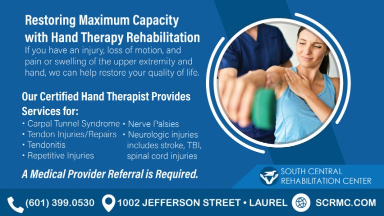 Restoring Maximum Capacity with Hand Therapy Rehabilitation | South ...